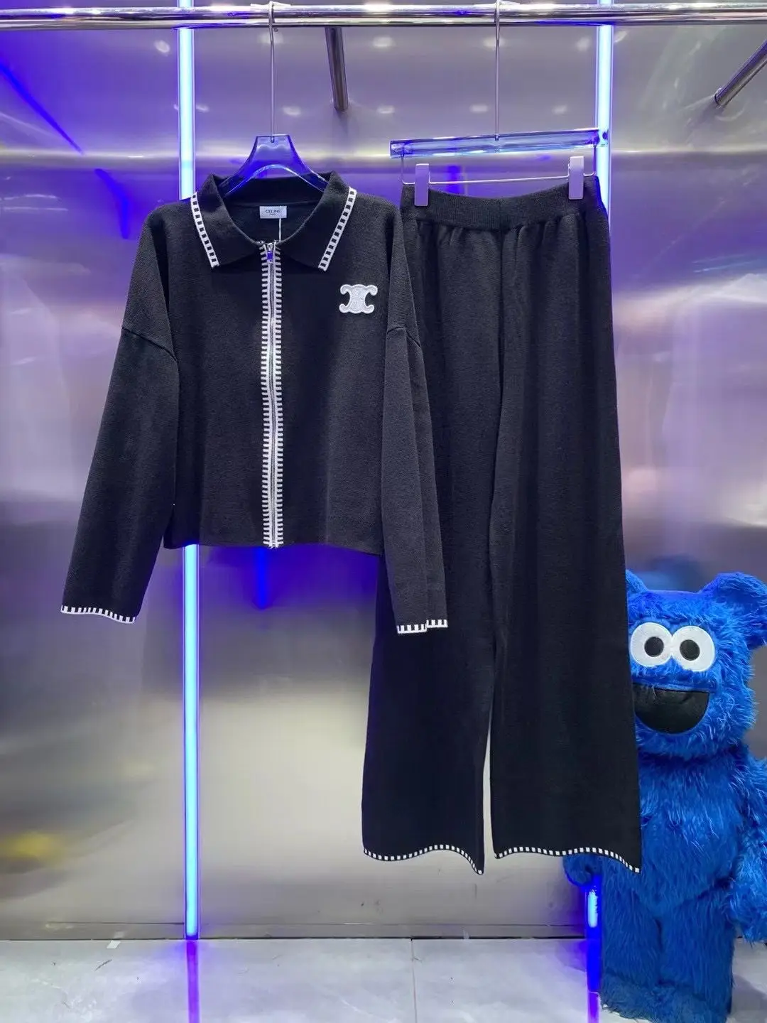 Celine Monogram Track Suit | Super Master Quality | Luxury Loungewear